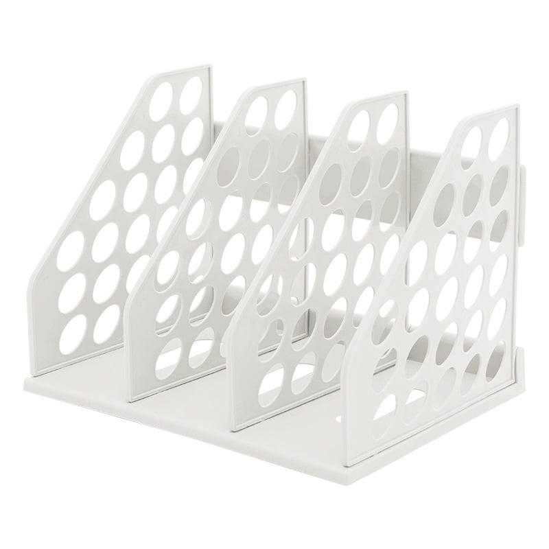 Office Data Storage Rack Home Book Magazine Hollow Shelf File - Walmart.com