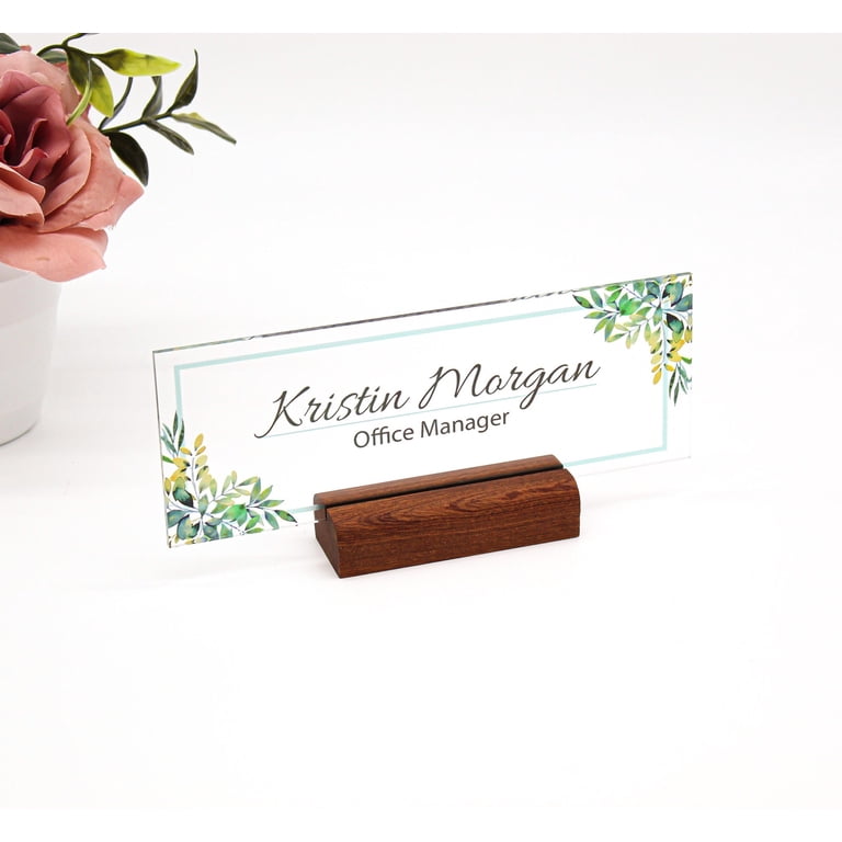 Teacher Desk Name Plate Diy DIY Desk Name Plate With Sharpie Oil Based