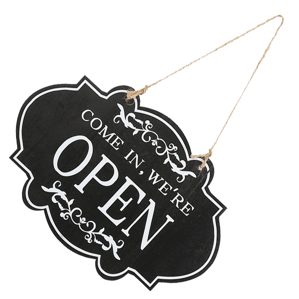 Office Decor Open Closed Sign for Business Decore Signs Slate House ...