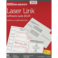 Office Depot 2025 Laser Link Tax Software Suite for W-2 & 1099-MISC/NEC ...