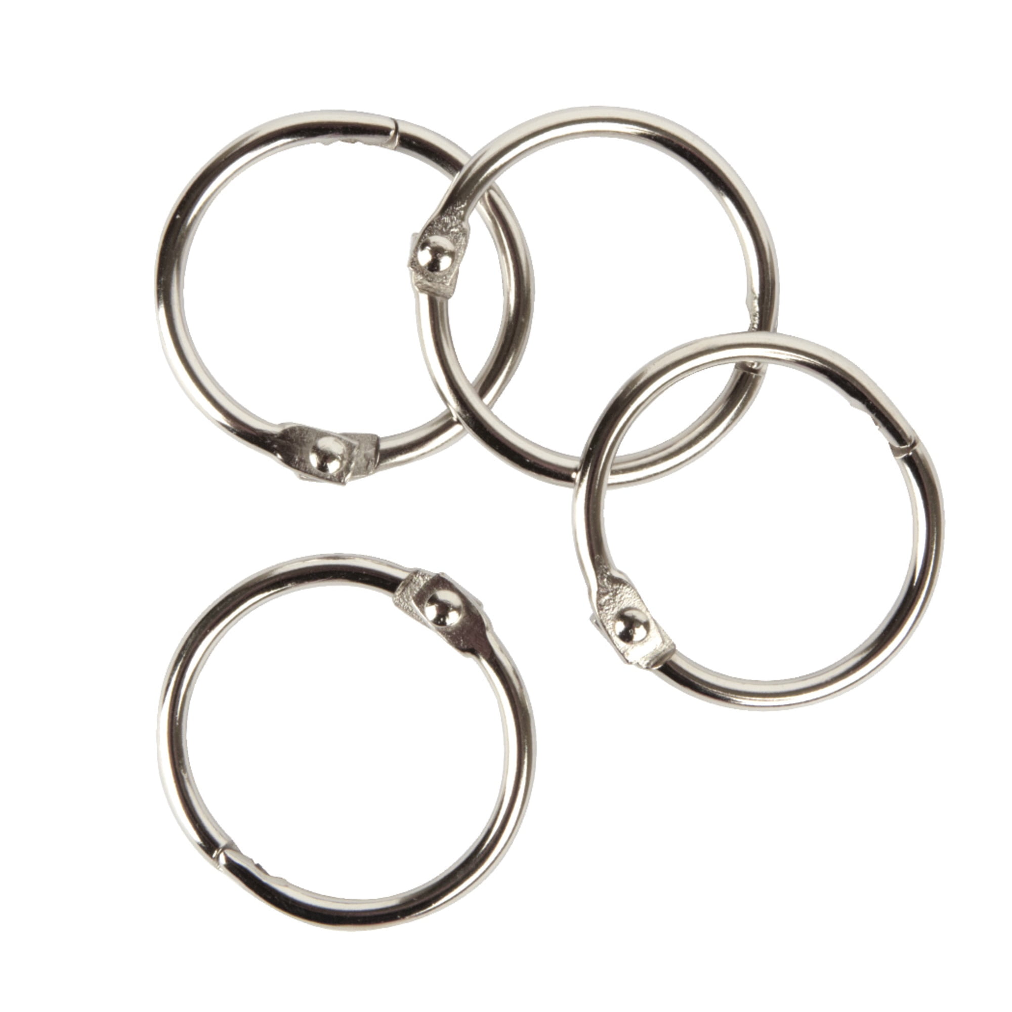 Office Depot Binder Rings, 1in., Silver, Pack Of 100, ODBR-1IN ...