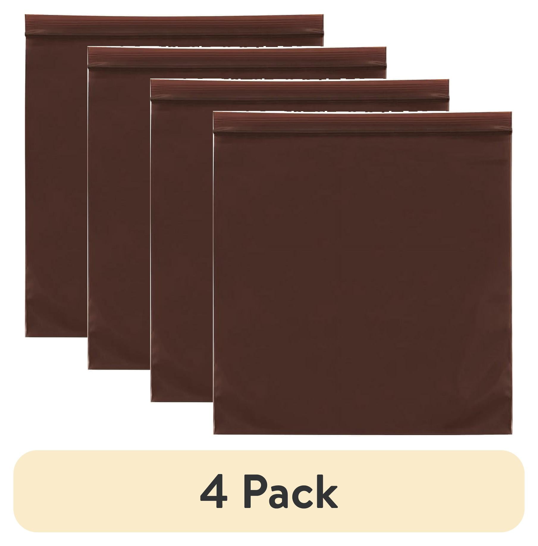 (4 pack) Office Depot® Brand 3-Mil Reclosable UV Bags, 6" x 8", Amber ...