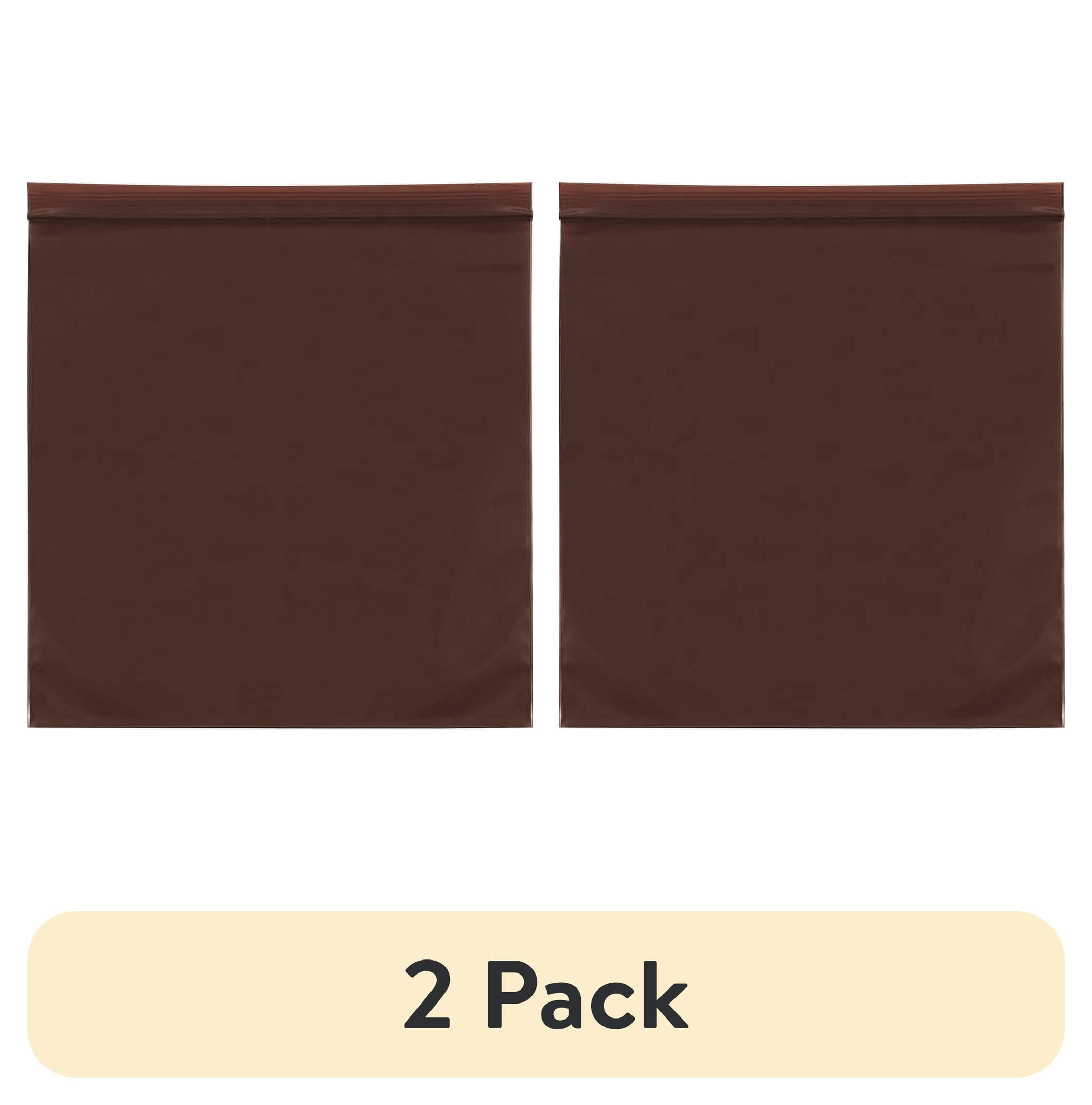 (2 pack) Office Depot® Brand 3-Mil Reclosable UV Bags, 8" x 8", Amber ...