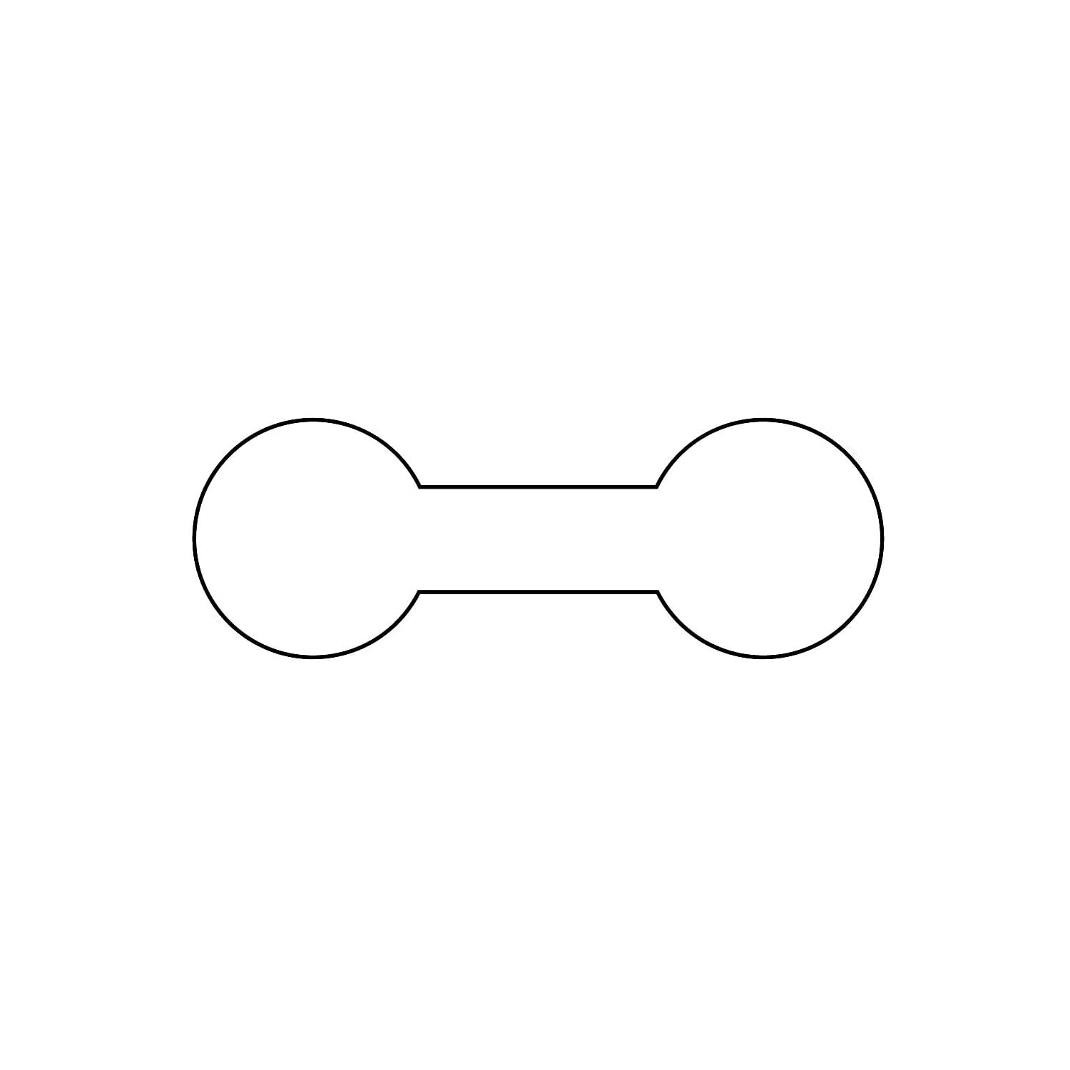 Office Depot® Brand Barbell-Shape Merchandise Tags, 7/16" x 5/16 ...