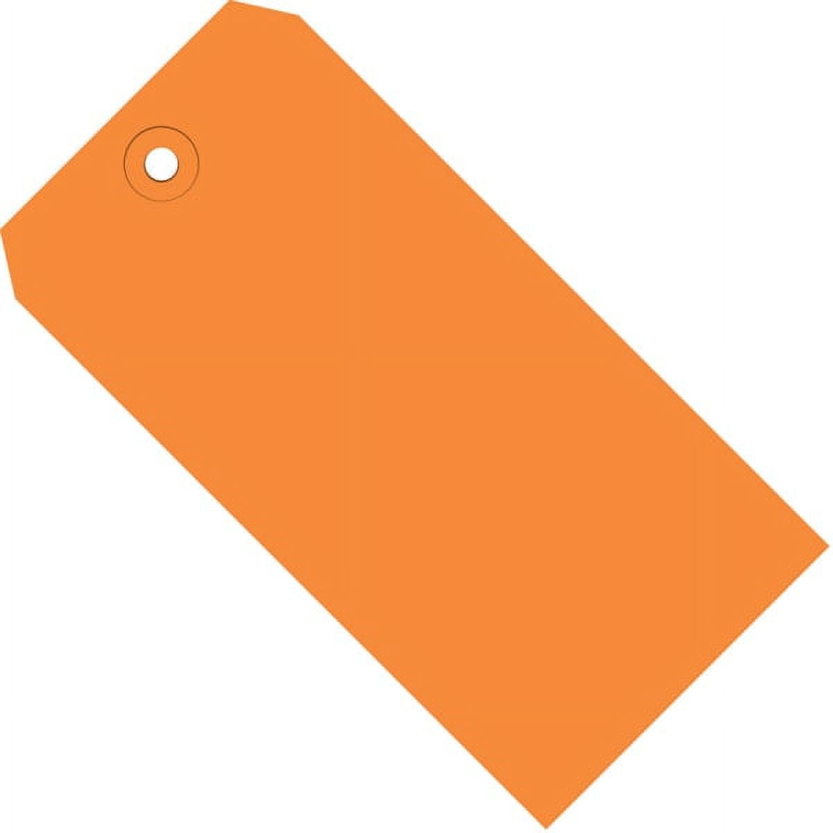Office Depot® Brand Color Shipping Tags, #1, 2 3/4" x 1 3/8", Orange ...