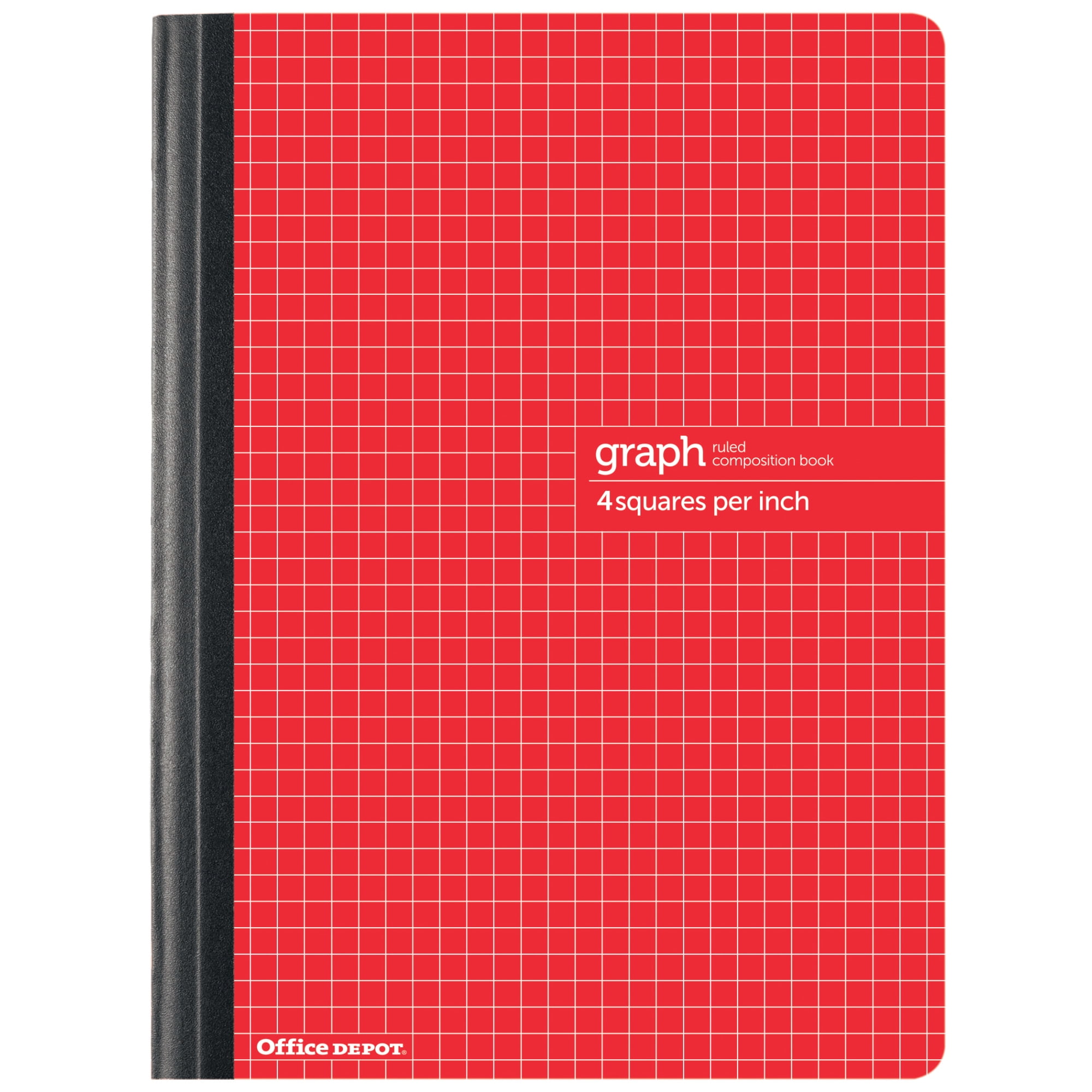 Office Depot® Brand Composition Book, 7-1/2" x 9-3/4", Quadrille Ruled ...
