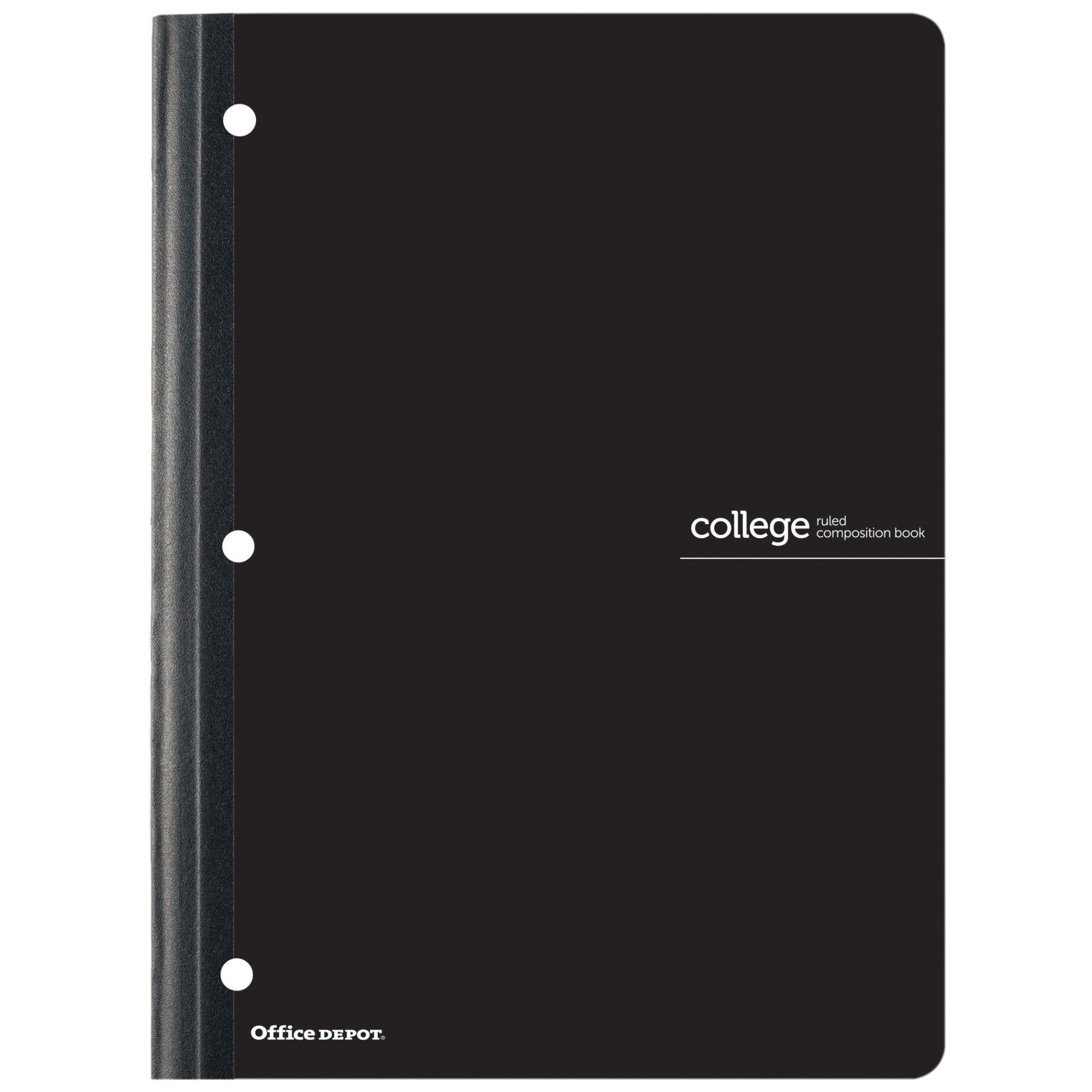 Office Depot® Brand Composition Book, 8-1/2" x 11", College Ruled, 80 ...