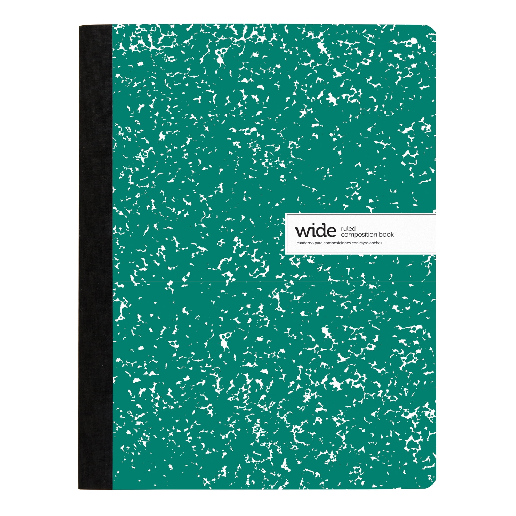 Office Depot® Brand Composition Notebook, 9-3/4" x 7-1/2", Wide Ruled ...