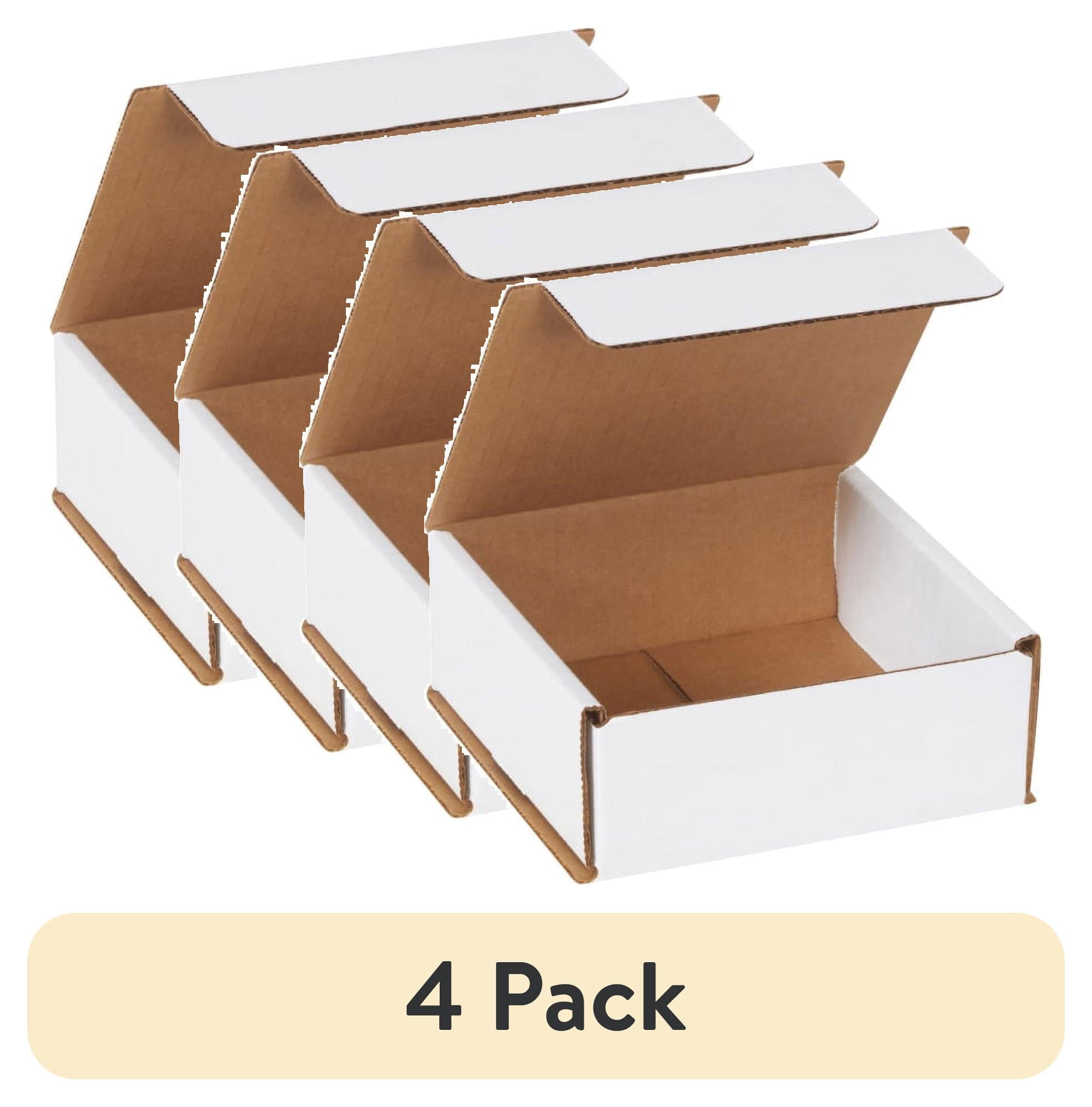 (4 pack) Office Depot® Brand Corrugated Mailers 5" x 5" x 2", White ...