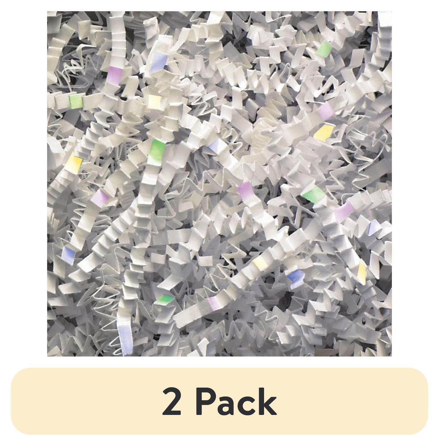 (2 pack) Preciousmetal Crinkle Paper Blend,10 lb.,Irdscnt/White CPB10HH ...