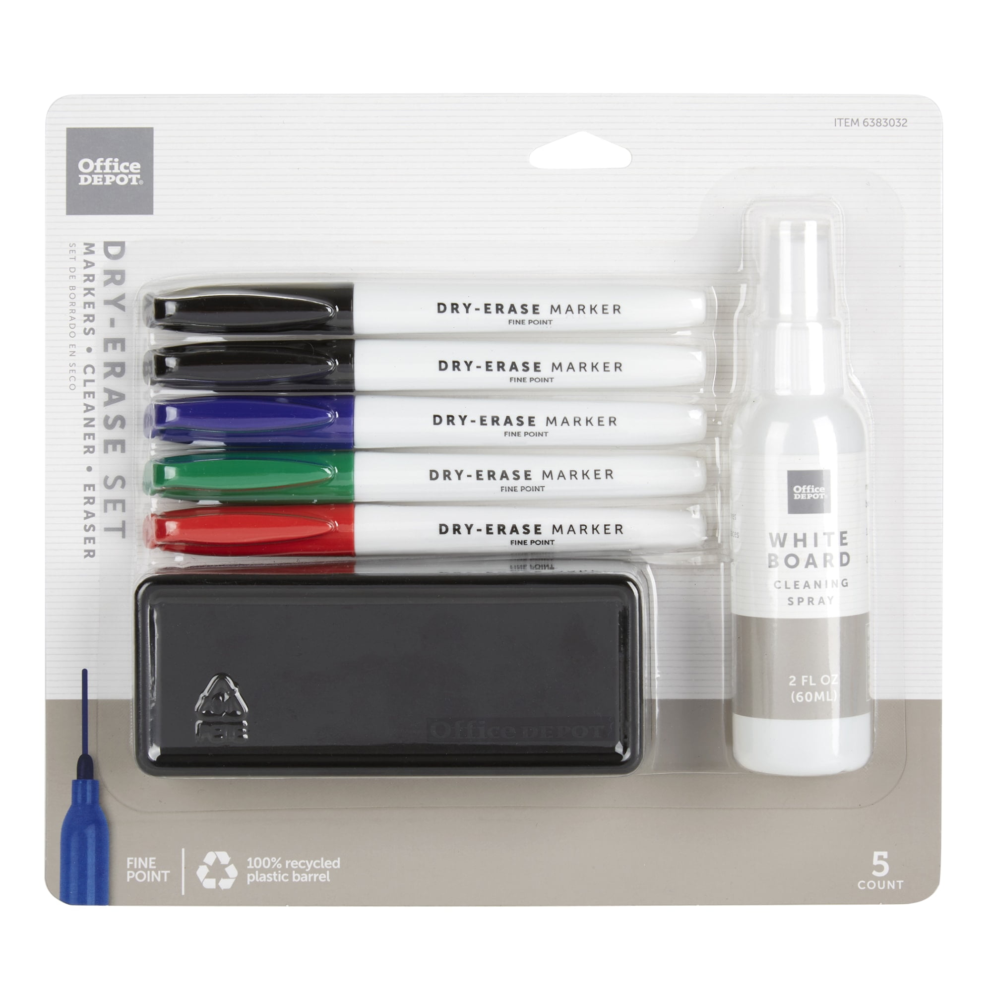 Office Depot® Brand Dry-Erase Marker Set, Assorted Colors - Walmart.com