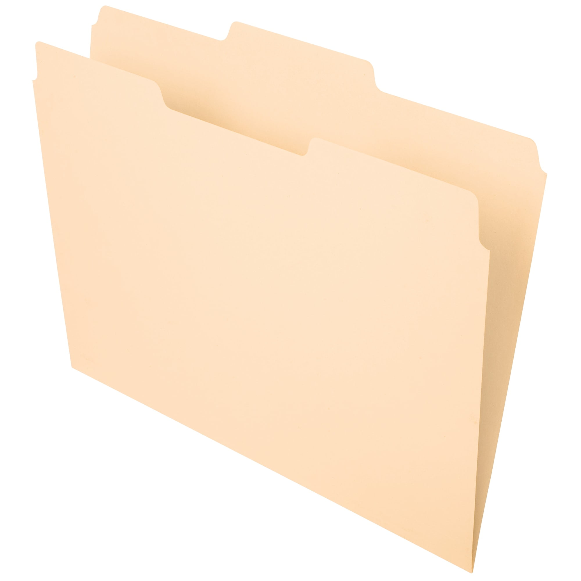 Office Depot® Brand File Folders, 1/3 Cut, Center Position, Letter Size ...