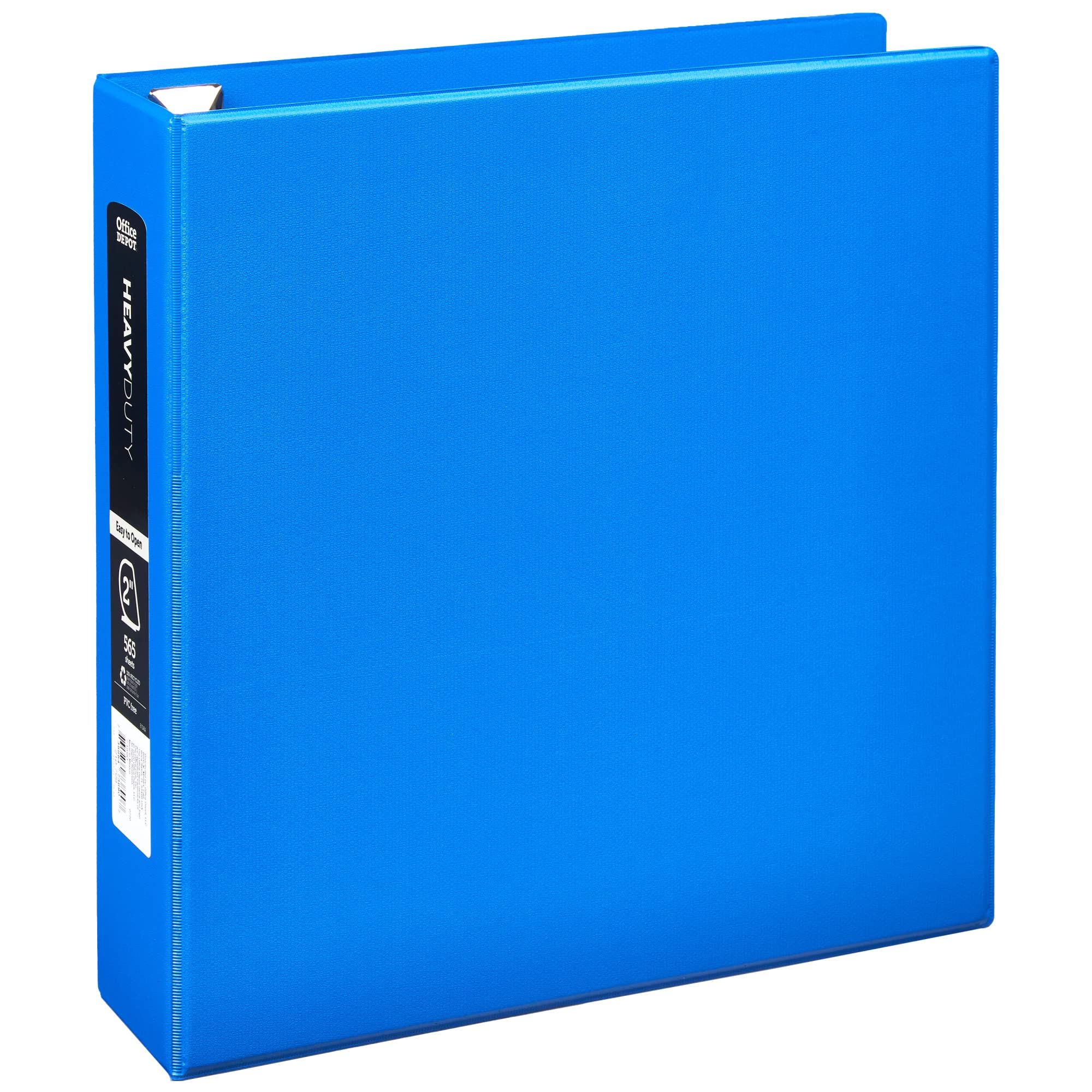 Office Depot® Brand Heavy-Duty D-Ring Binder, 2" Rings, 59% Recycled ...