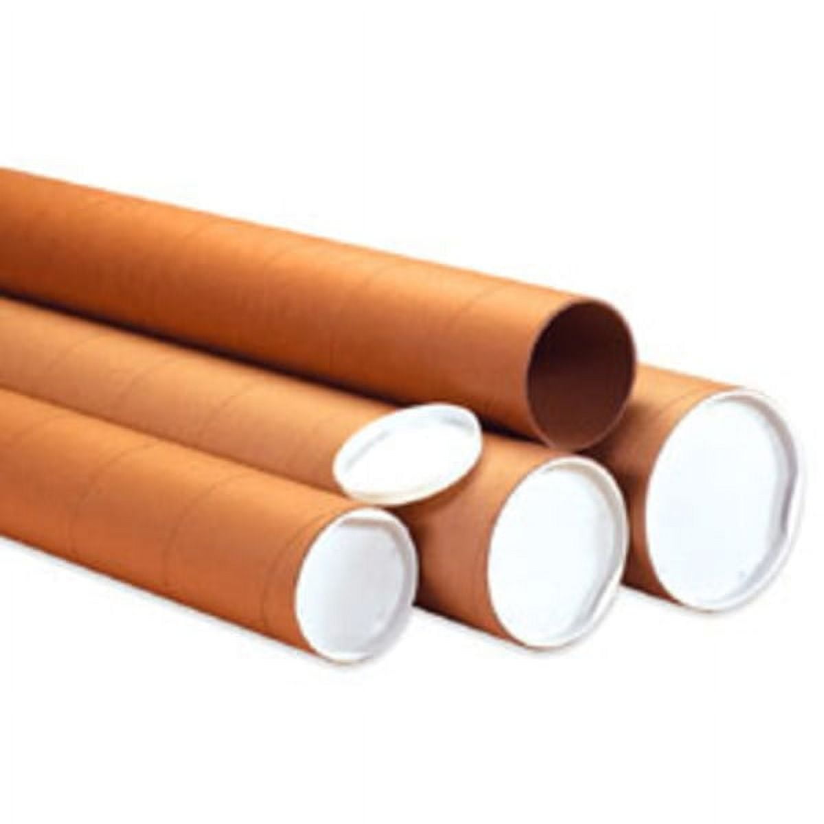 Office Depot® Brand Heavy-Duty Kraft Mailing Tubes, 4" x 24", 80% ...