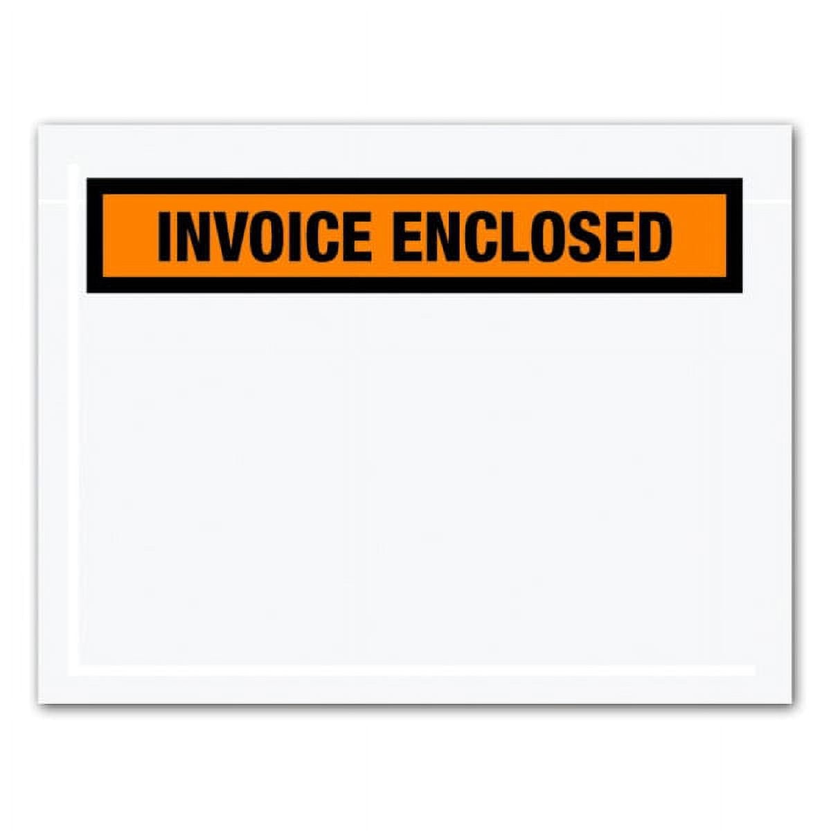 Office Depot® Brand "Invoice Enclosed" Envelopes, Panel Face, 7" x 5 1/ ...