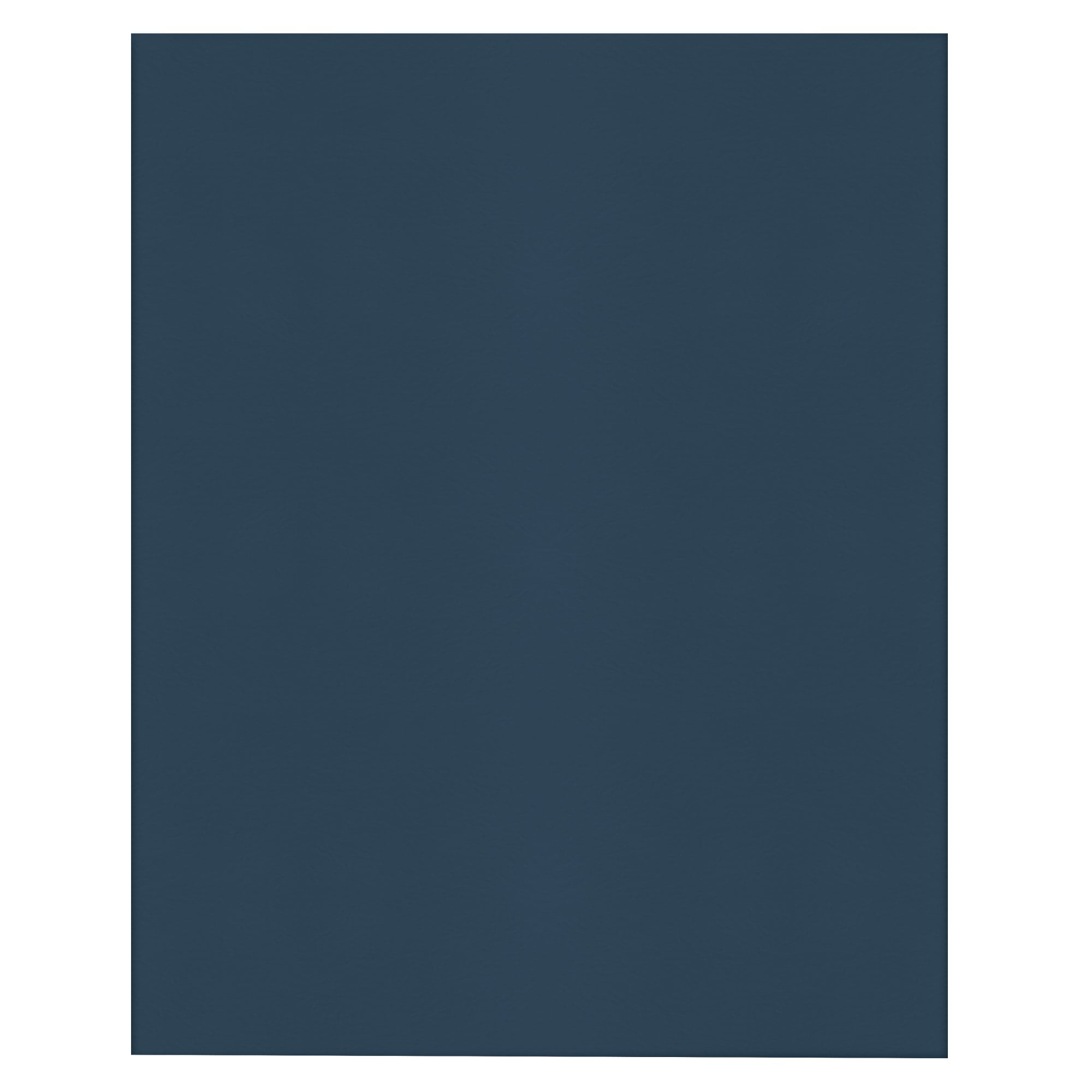 Office Depot® Brand Leatherette Twin-Pocket Portfolios, Dark Blue, Pack ...