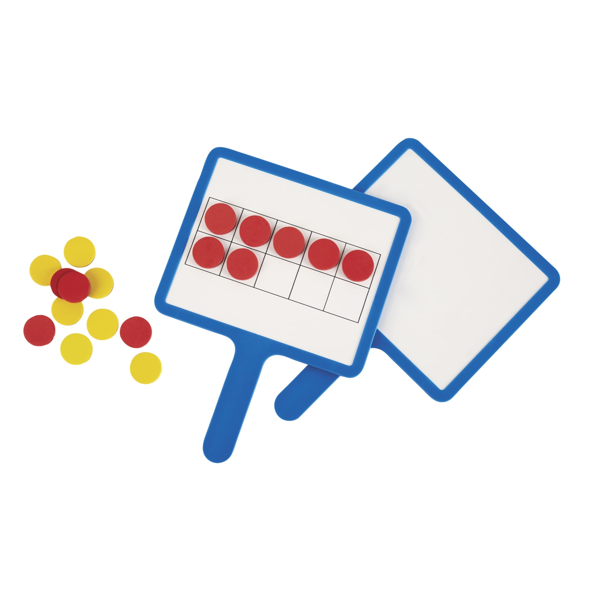 Office Depot® Brand Magnetic Dry-Erase 10-Frame Answer Boards, Pre-K ...