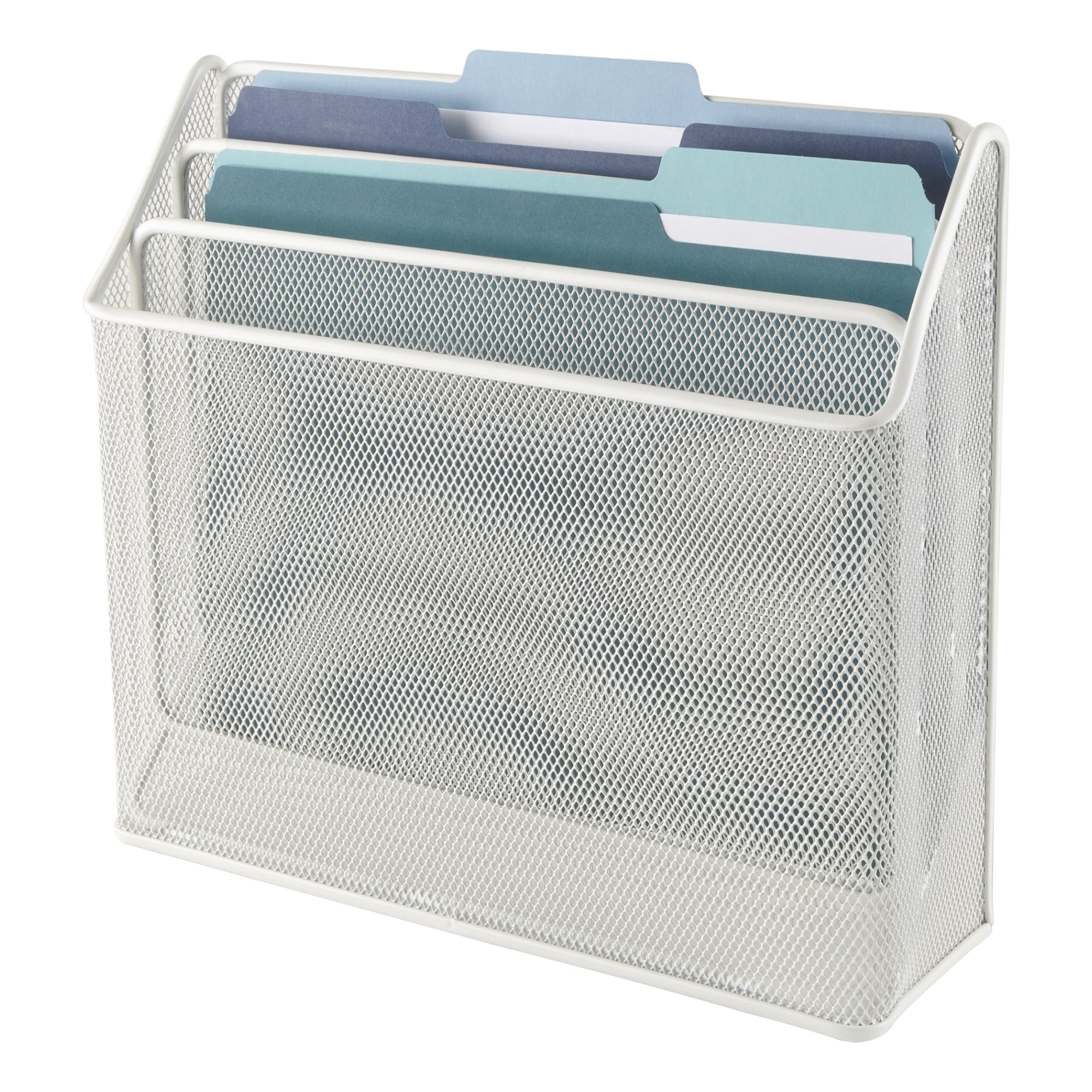 Office Depot® Brand Mesh 3-Tier Desk Organizer, 11-1/2"H x 12-5/8"W x 3 ...