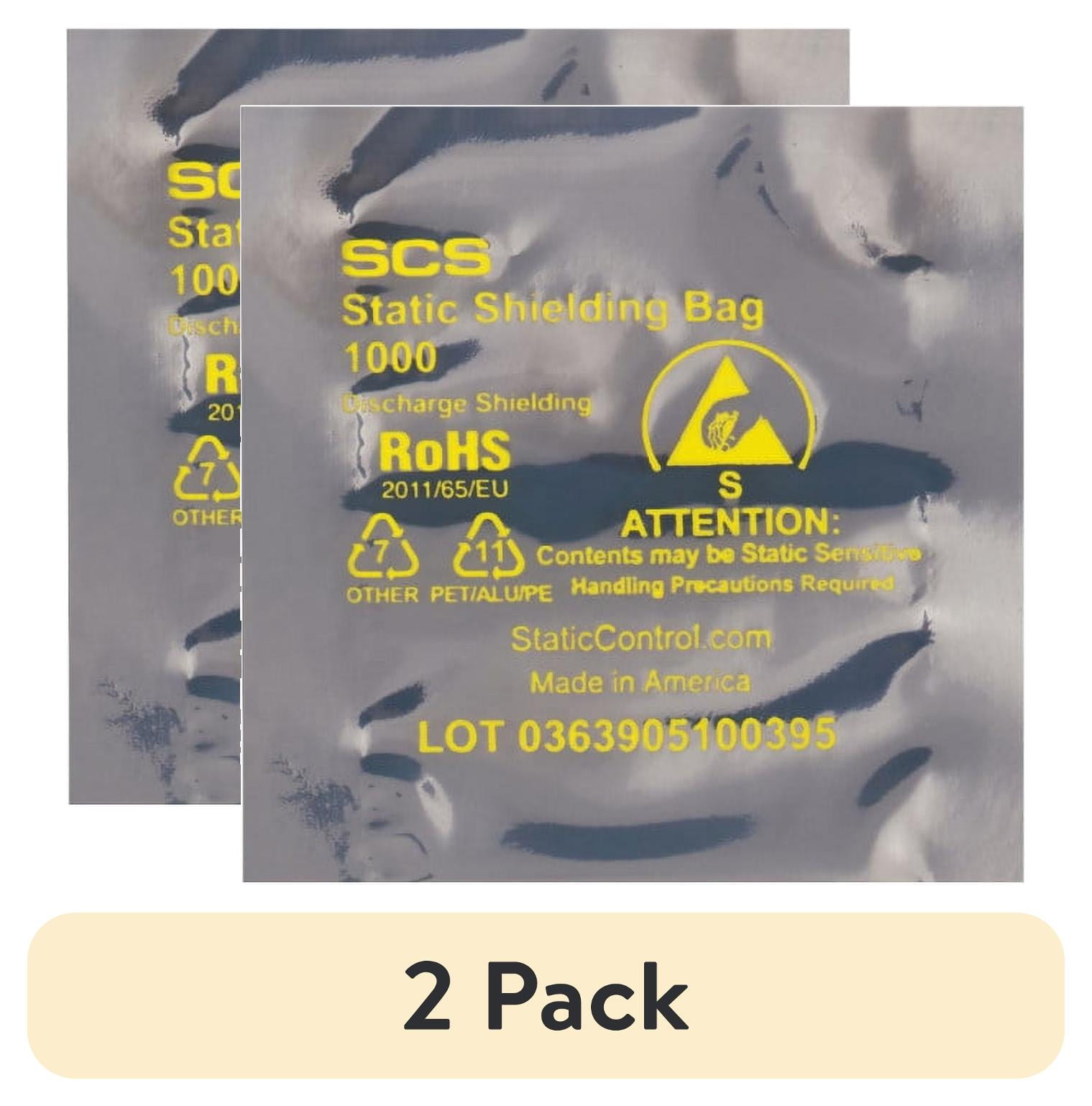 (2 pack) Office Depot® Brand Open End Static Shielding Bags, 3 x 3 ...