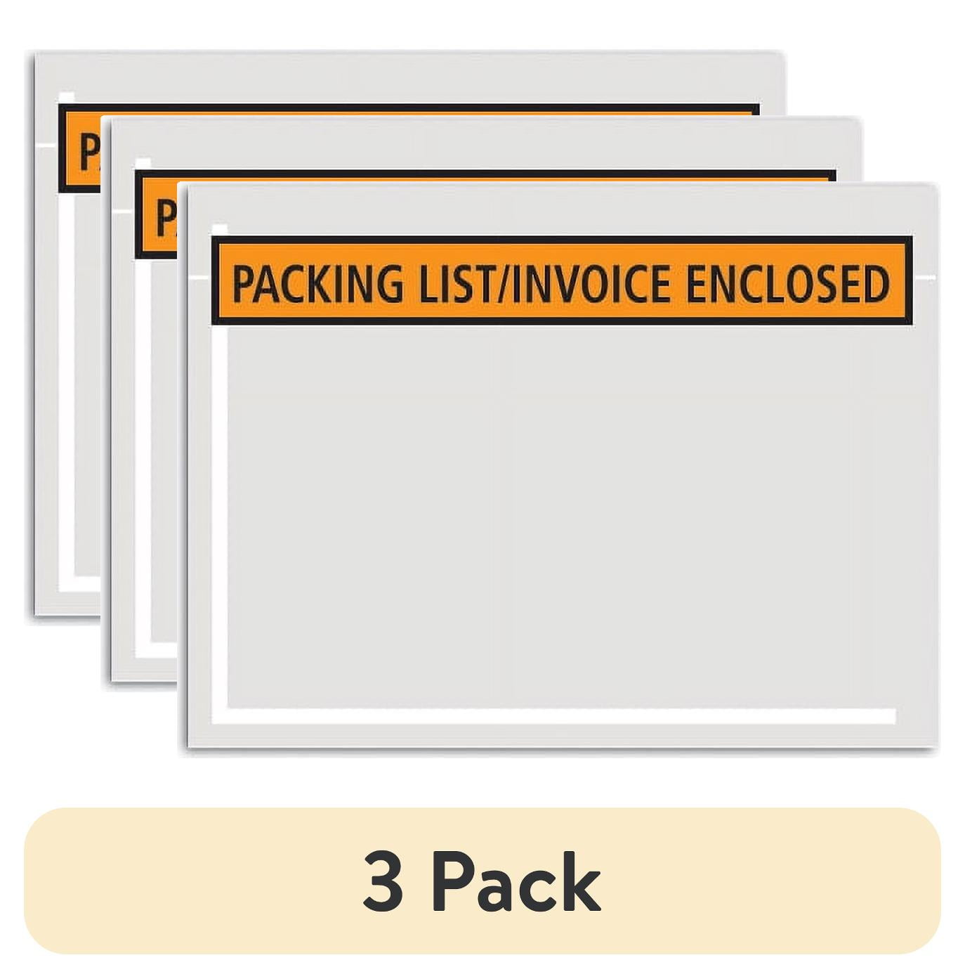 (3 pack) Office Depot® Brand "Packing List/Invoice Enclosed" Envelopes ...