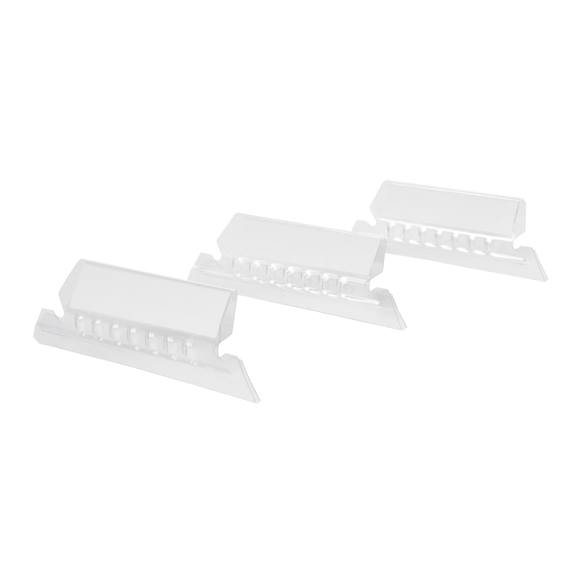 Office Depot® Brand Plastic Tabs, 2", 1/5 Cut, Clear, Pack of 25 ...