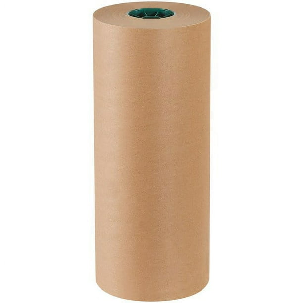 Office Depot® Brand Poly-Coated Kraft Paper, Roll, 18" x 600', Kraft ...