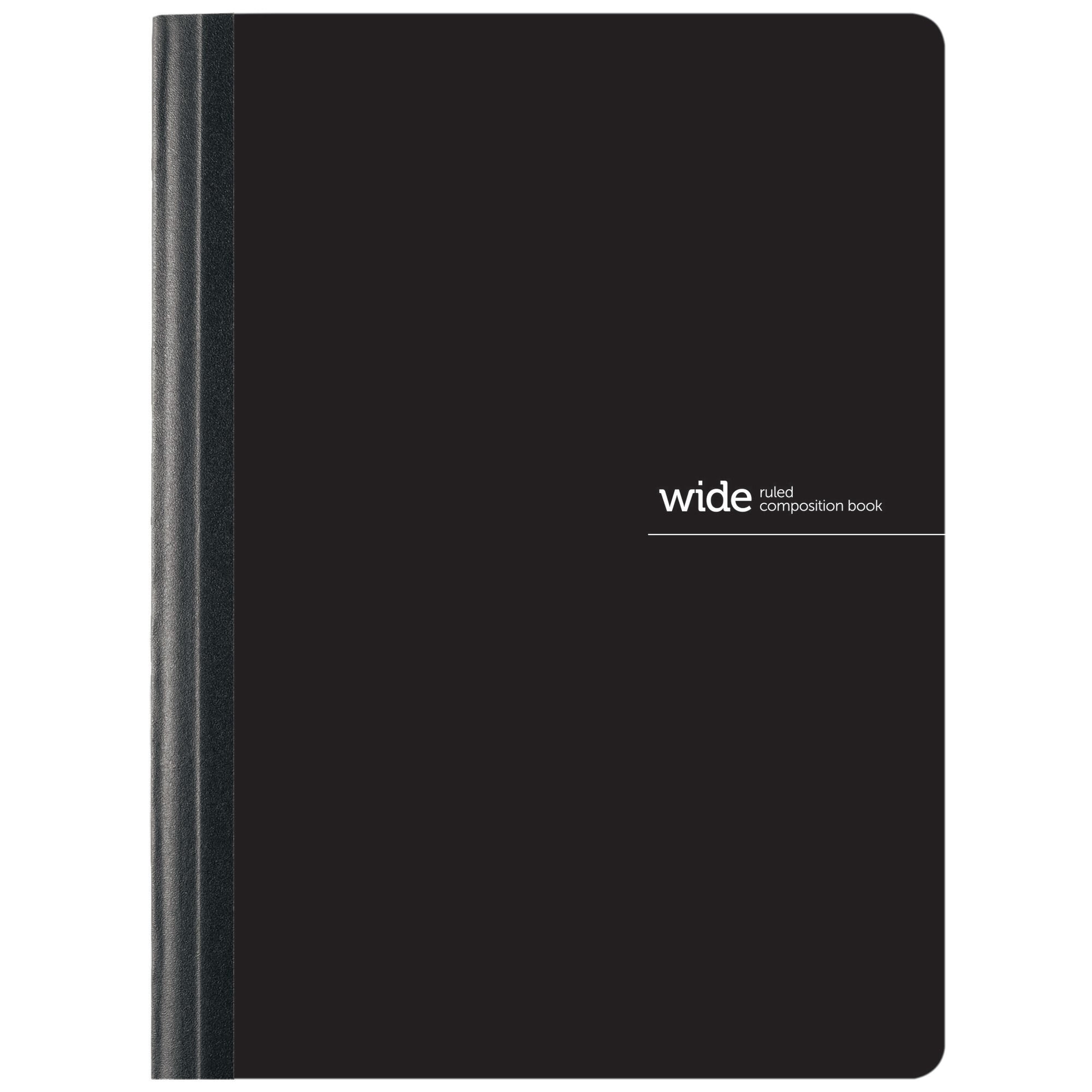 Office Depot® Brand Poly Composition Book, 7 1/2" x 9 3/4", Wide Ruled ...