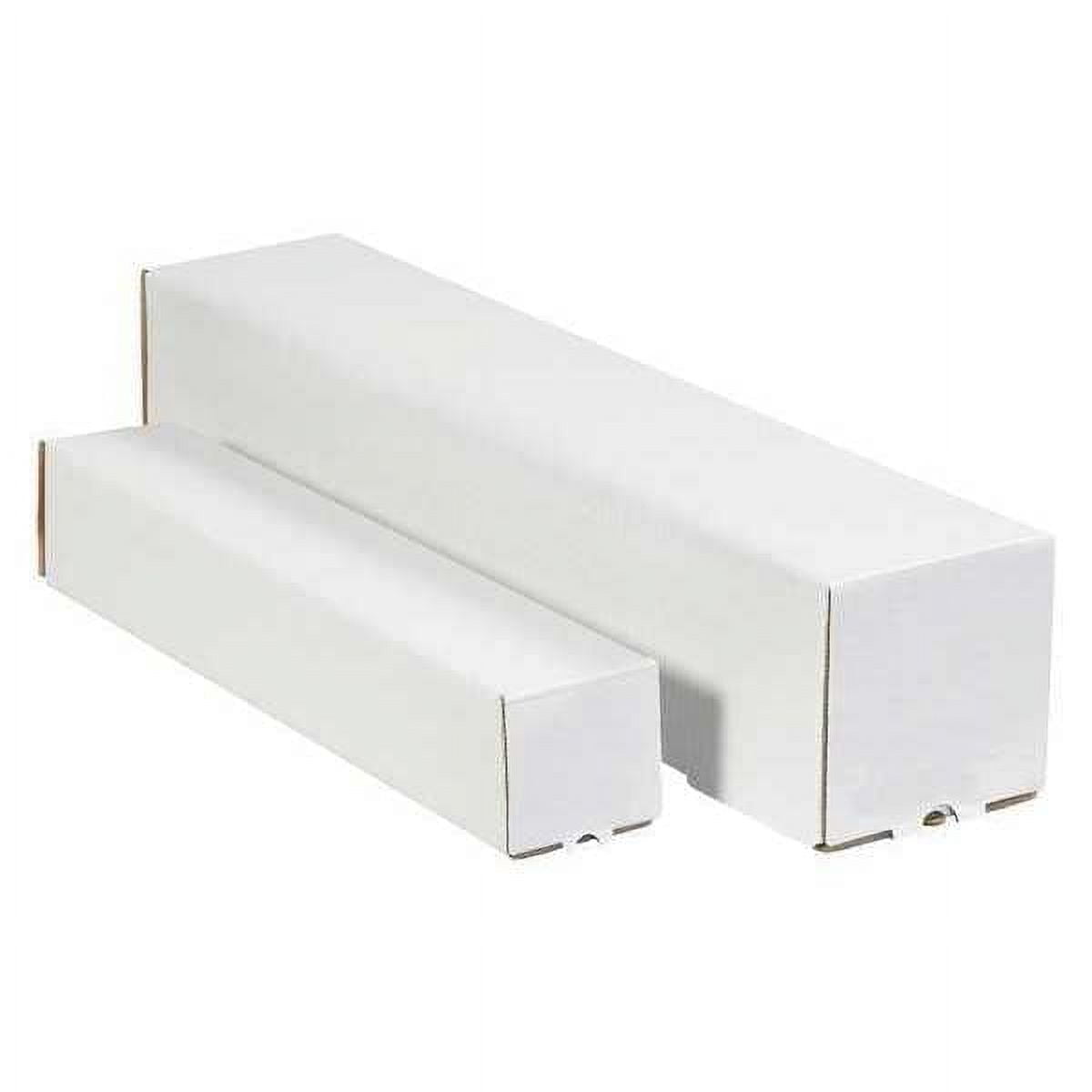 Office Depot® Brand Square Mailing Tubes, 4"H x 4"W x 37"D, White, Pack ...