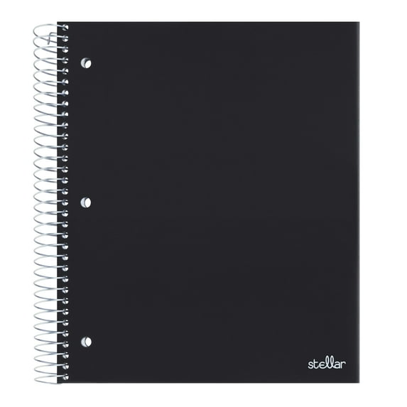 Office Depot® Brand Stellar Poly Notebook, 8 1/2" x 11", 3 Subject ...