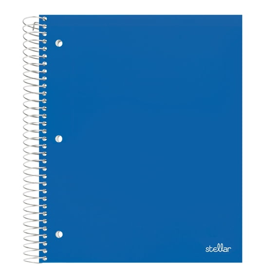 Office Depot¬Æ Stellar Poly Notebook 8.5"x11", 150 Sheets, Blue Covered ...