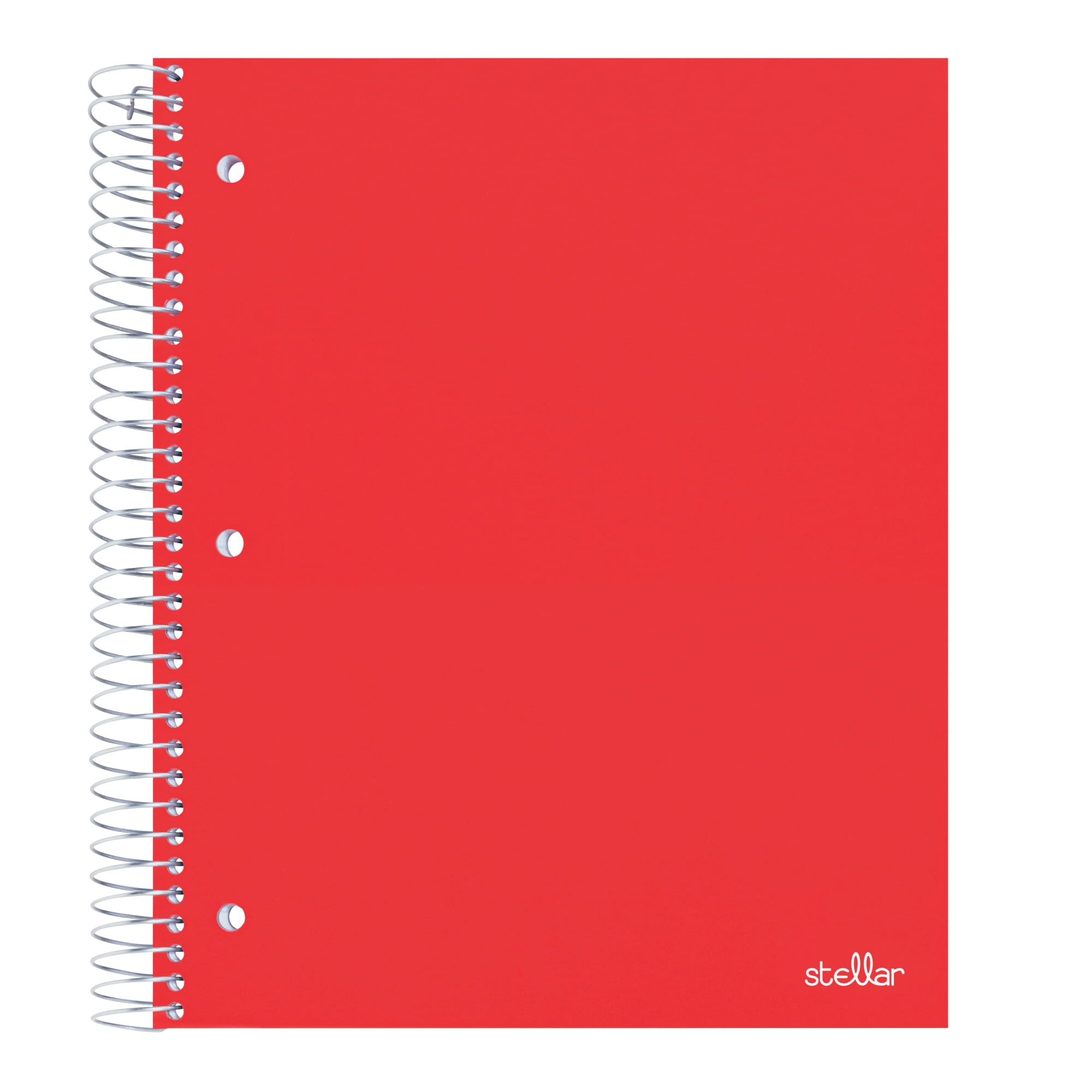 Office Depot® Brand Stellar Poly Notebook, 8 1/2" x 11", 3 Subject ...