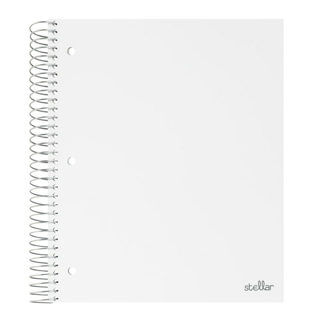 Office Depot® Brand Stellar Poly Notebook, 8 1/2" x 11", 3 Subject ...