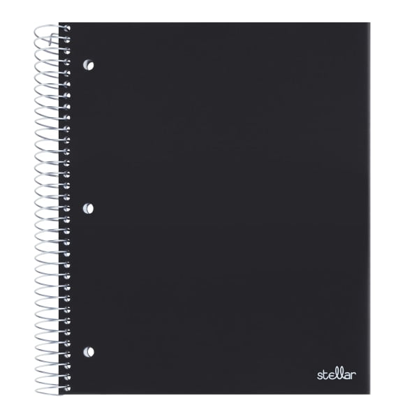 Office Depot® Brand Stellar Poly Notebook, 8-1/2" x 11", 5 Subject ...
