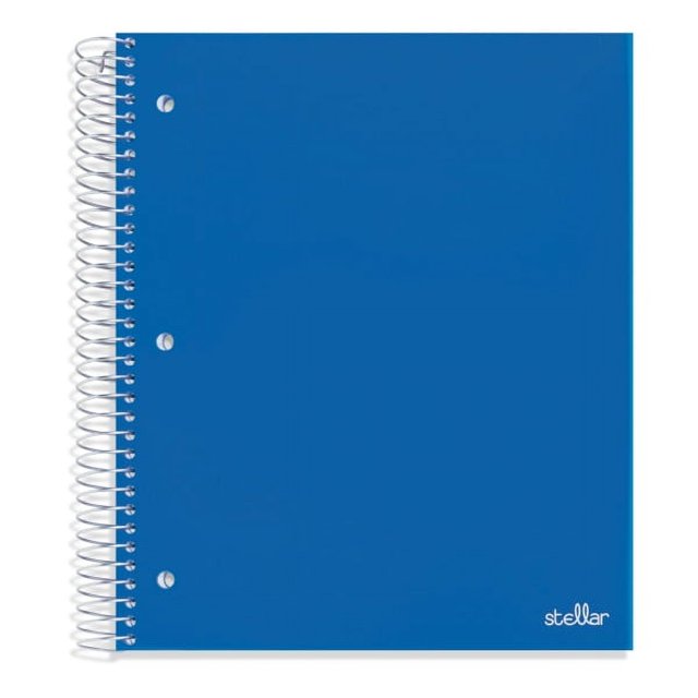 Office Depot® Brand Stellar Poly Notebook, 8-1/2" x 11", 5 Subject ...