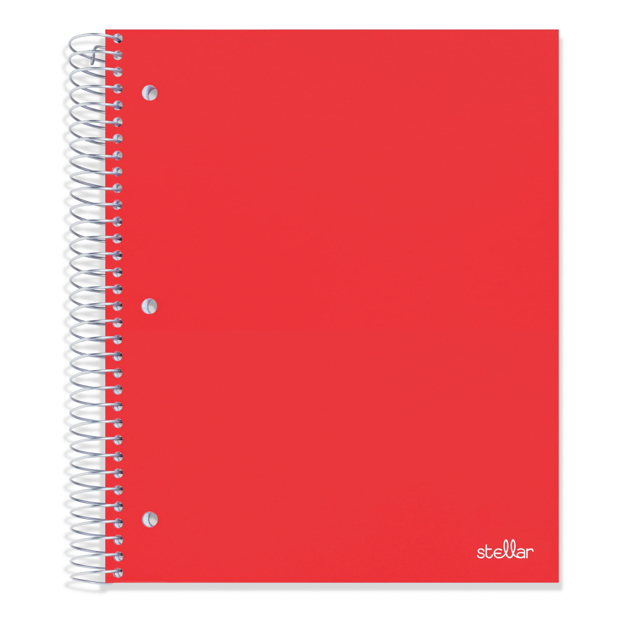 Office Depot® Brand Stellar Poly Notebook, 8" x 10-1/2, 5 Subject, Wide ...
