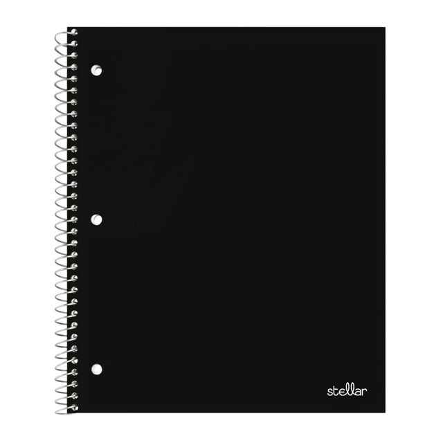 Office Depot® Brand Stellar Poly Notebook, 8" x 11", 1 Subject, College ...