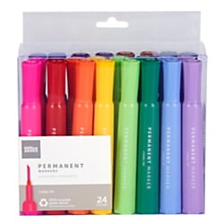 Office Depot® Brand Tank-Style Permanent Markers, Chisel Point ...