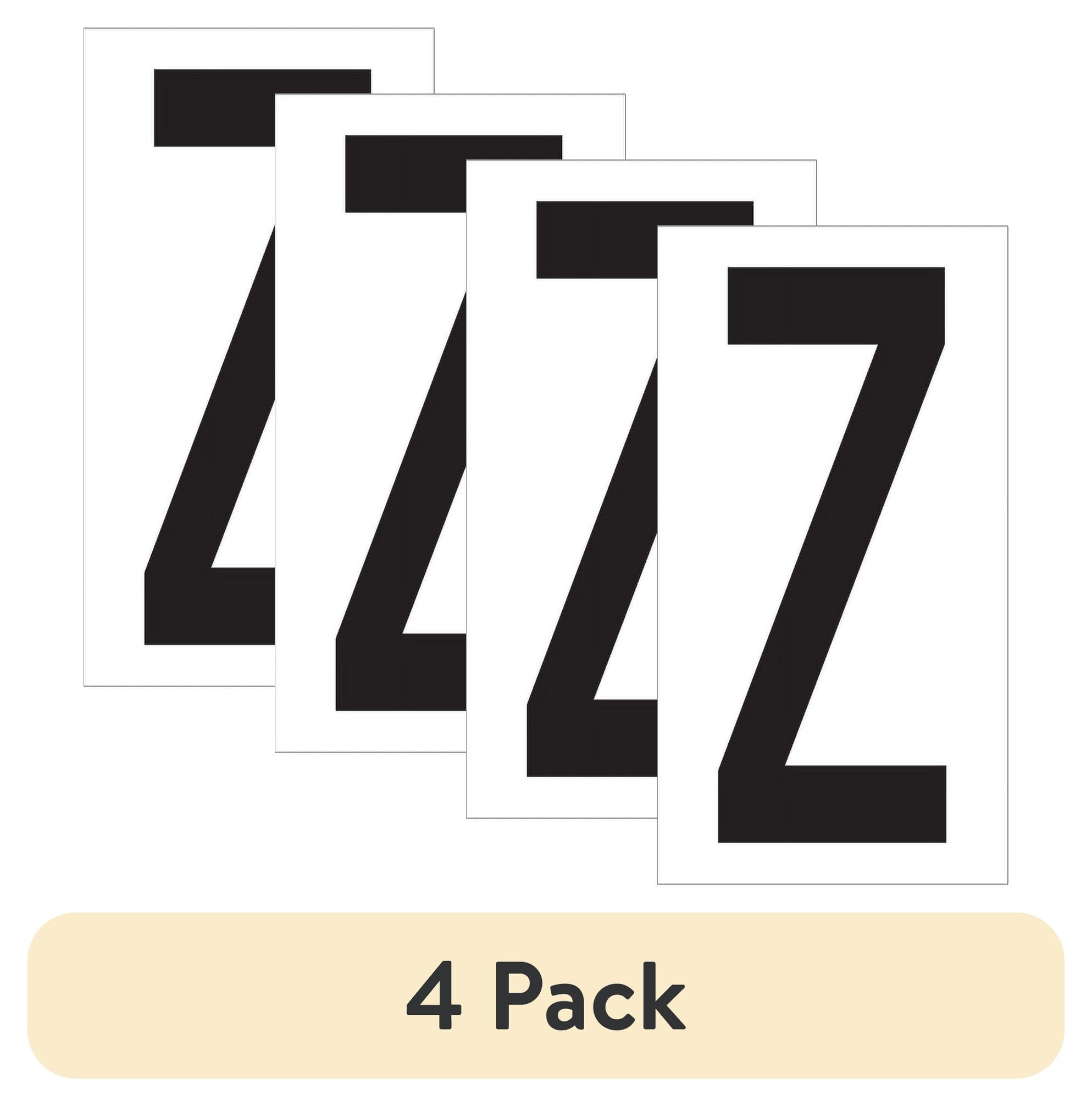 (4 pack) Office Depot® Brand Vinyl Warehouse Labels, DL9310Z, Letter Z ...
