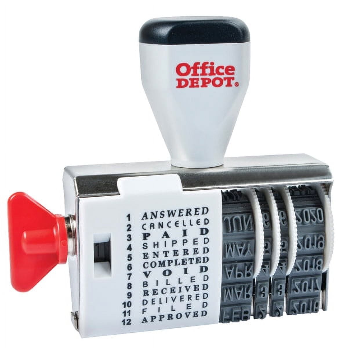 Office Depot Dial-N-Stamp Dater, 032526 - Walmart.com