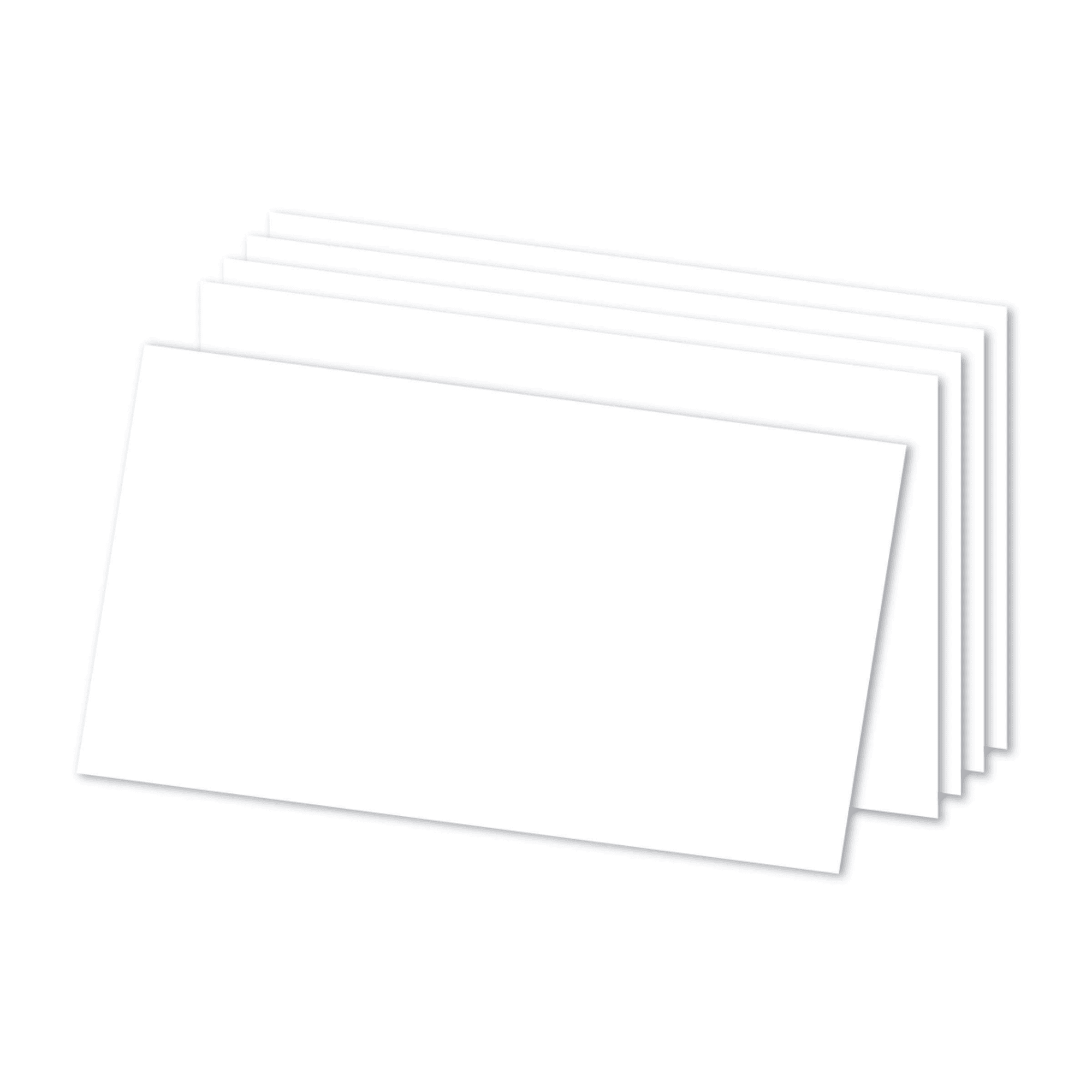 Office Depot Index Cards, Blank, 5in. x 8in., White, Pack Of 300 ...