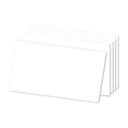 Office Depot Index Cards, Blank, 5in. x 8in., White, Pack Of 300 ...
