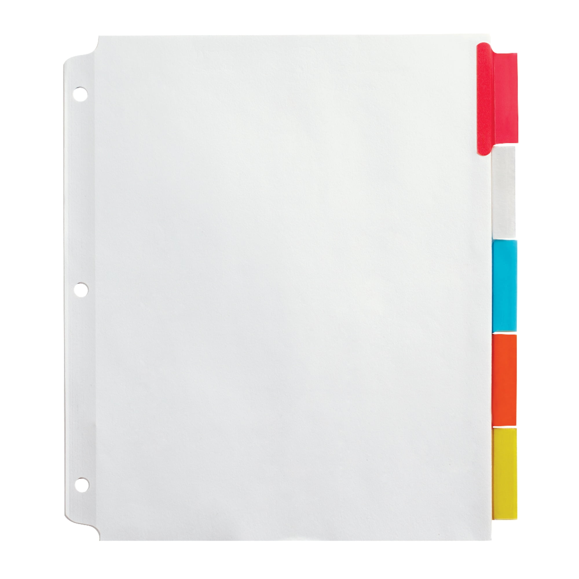 Office Depot Insertable Extra-Wide Dividers With Big Tabs, Assorted ...