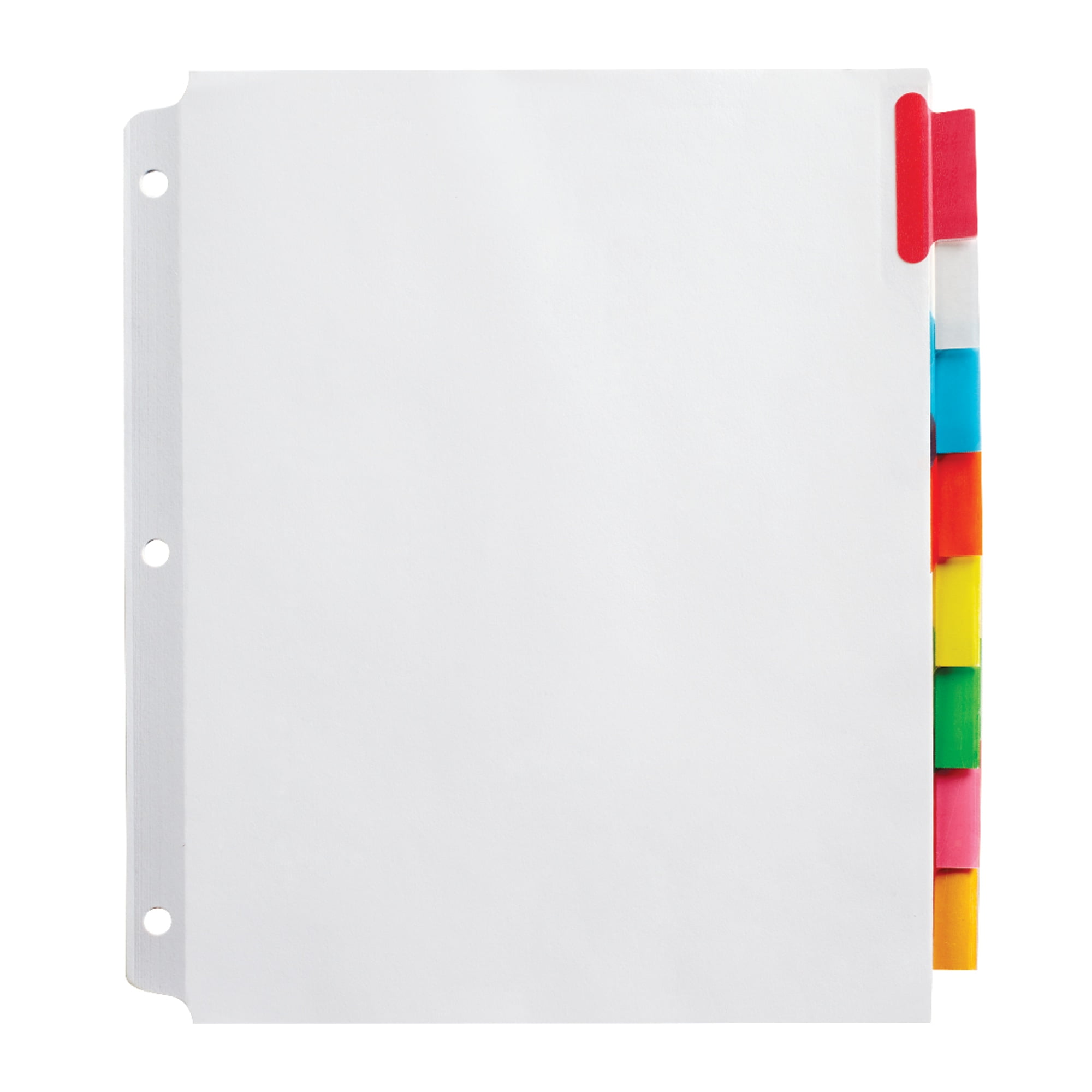 Office Depot Insertable Extra-Wide Dividers With Big Tabs, Assorted ...