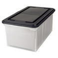 Office Depot Stackable File Tote Box - Lid Organizer & Storage ...