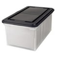 Office Depot Stackable File Tote Box - Lid Organizer & Storage ...