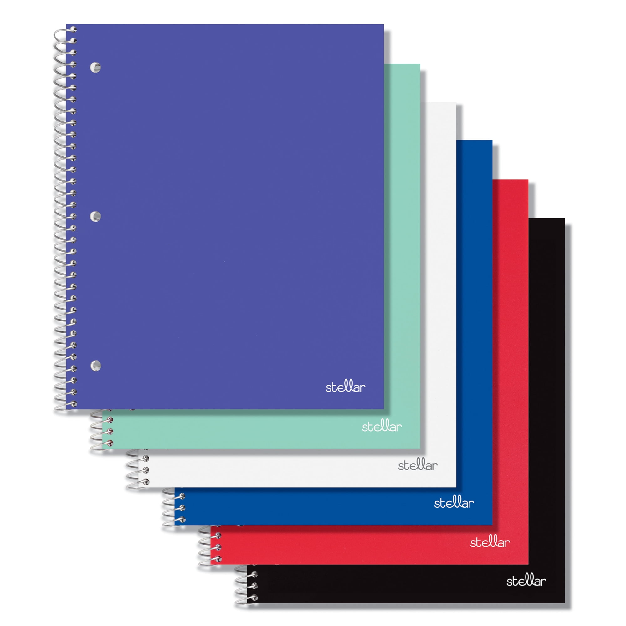 Office Depot® Stellar Poly Notebooks, 8-1/2" x 11", 1 Subject ...