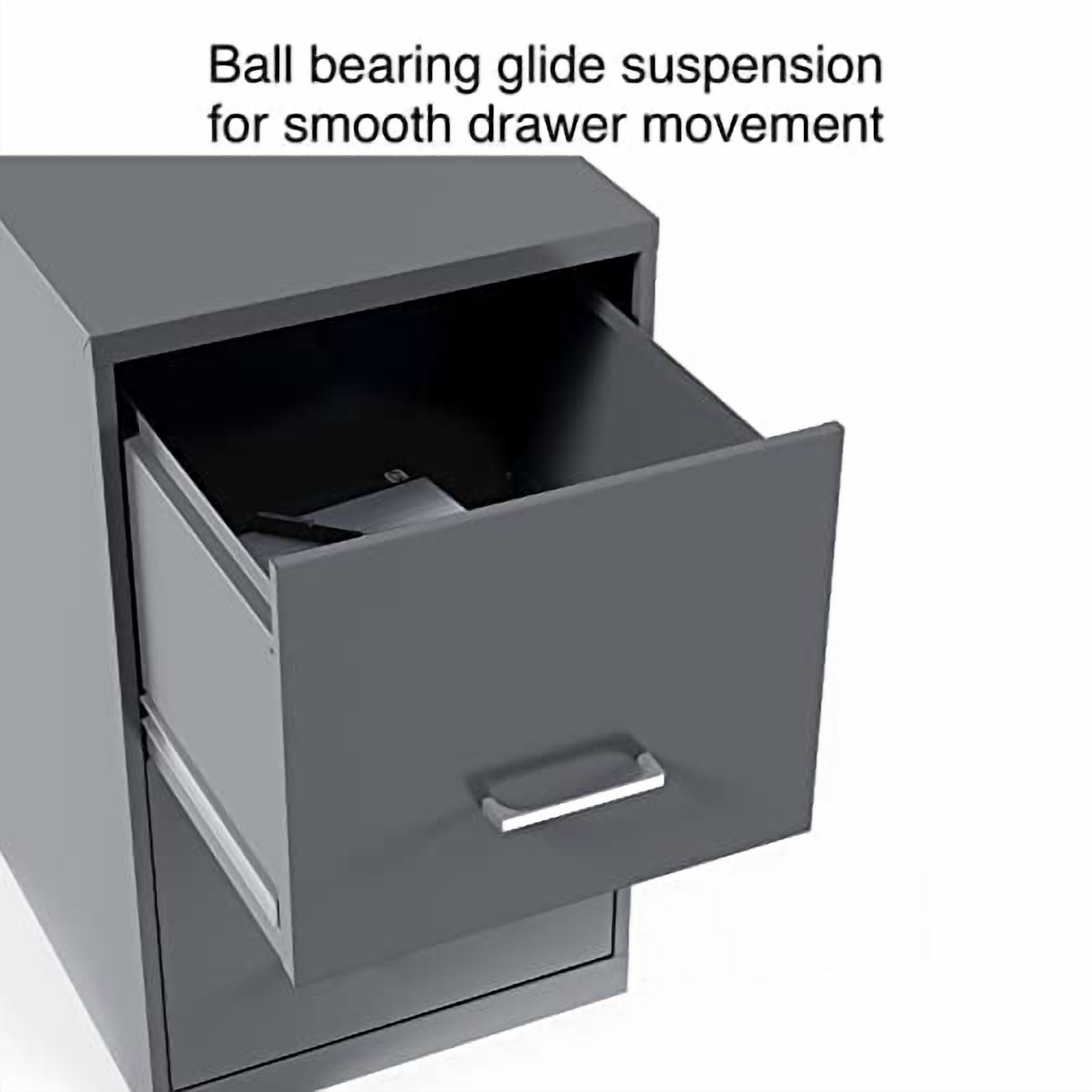 Office Designs 2 Drawer Vertical File Cabinet (14443 17783) - Walmart.com