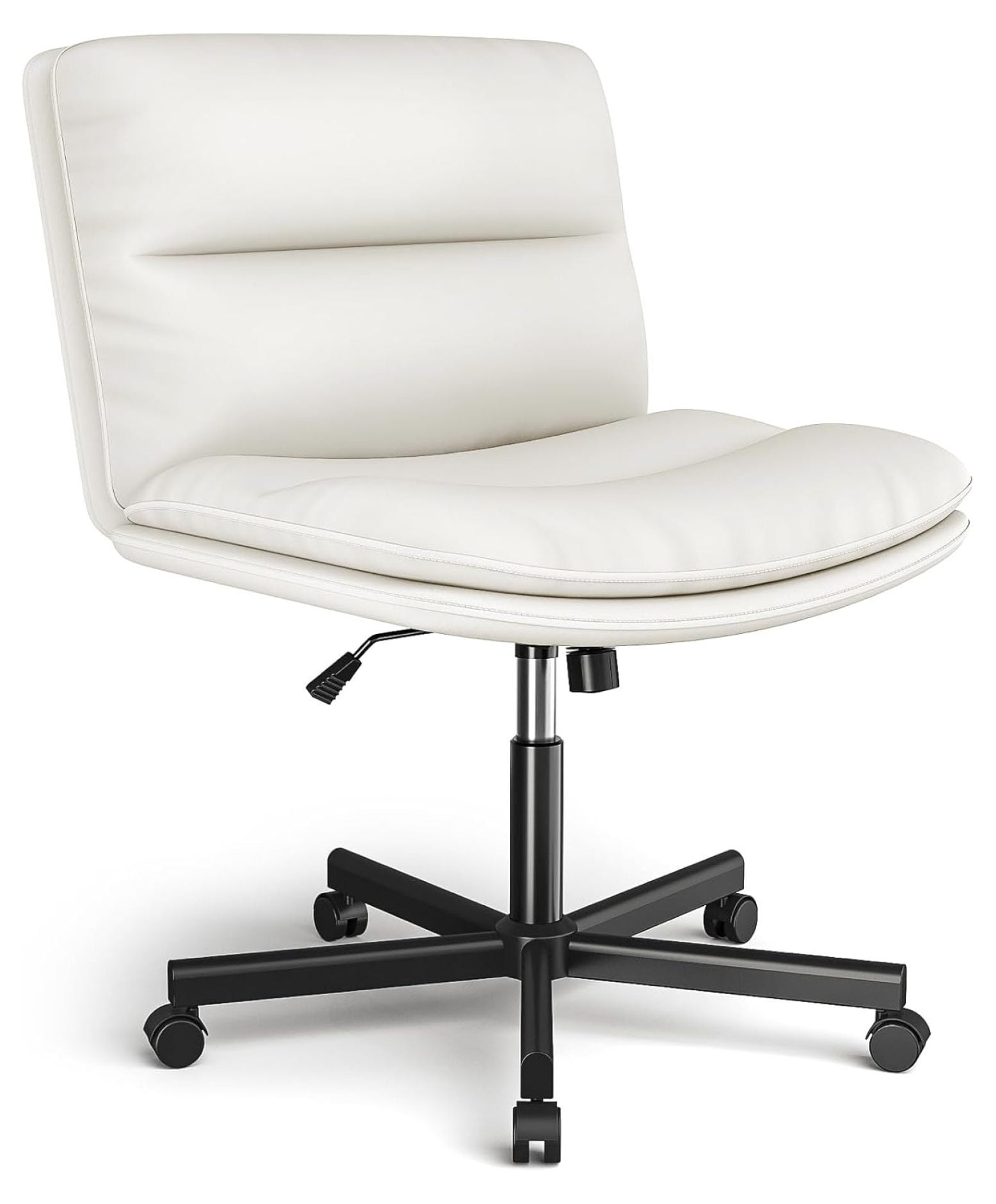 Office Desk Chair with Wheels, Criss Cross Chair Height Adjustable ...