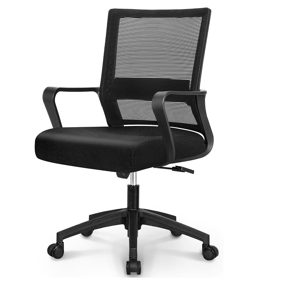 Office Desk Computer Gaming Chair for Home Ergonomic Mid Back Cushion ...