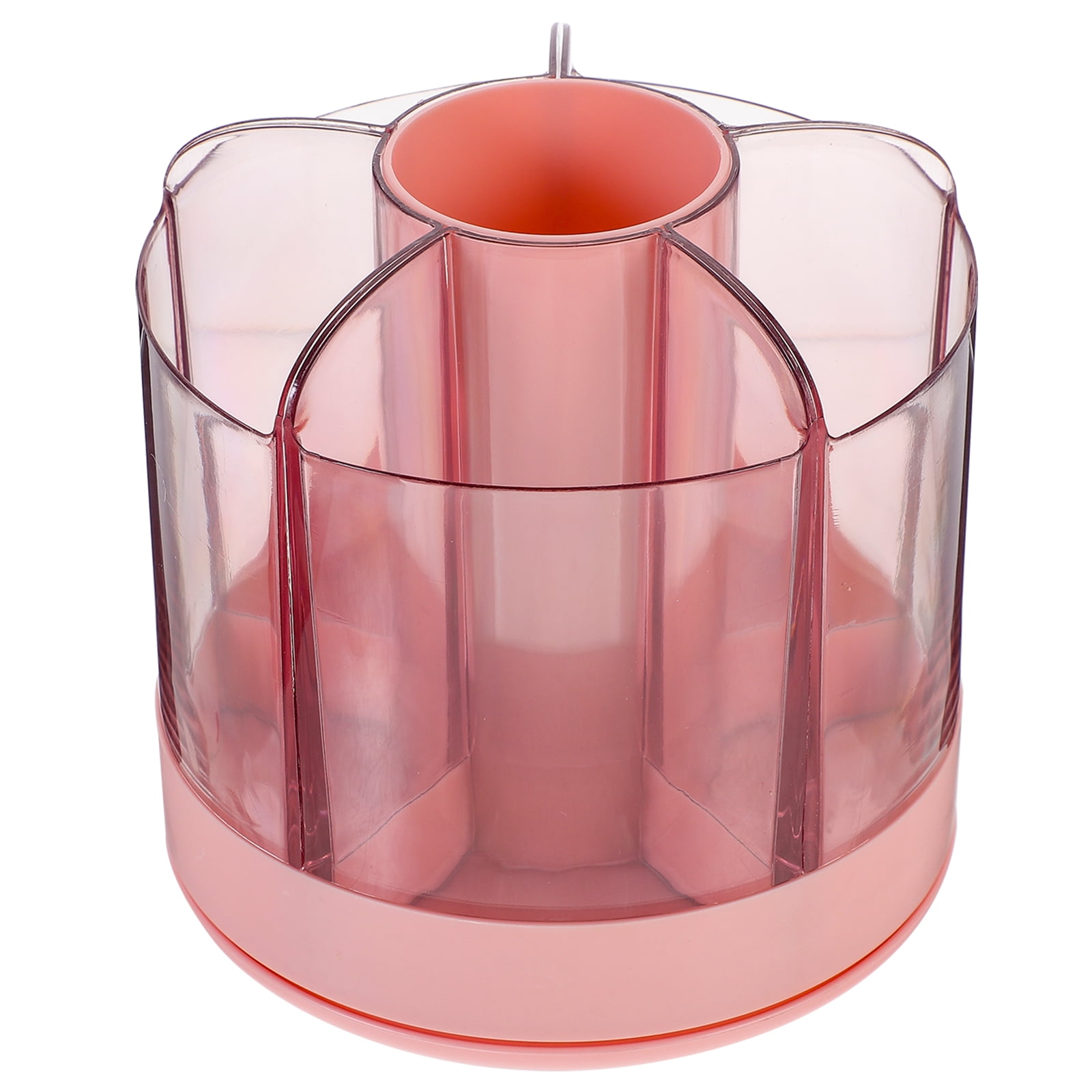 Office Desk Organizer Divided Rotating Pen Holder Brushes Crayons ...
